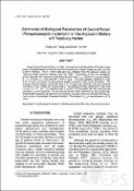 Estimates of Biological Parameters of Sword Prawn(Parapenaeopsis ...
