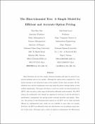 The Bino-Trinomial Tree: A Simple Model for Efficient and Accurate ...
